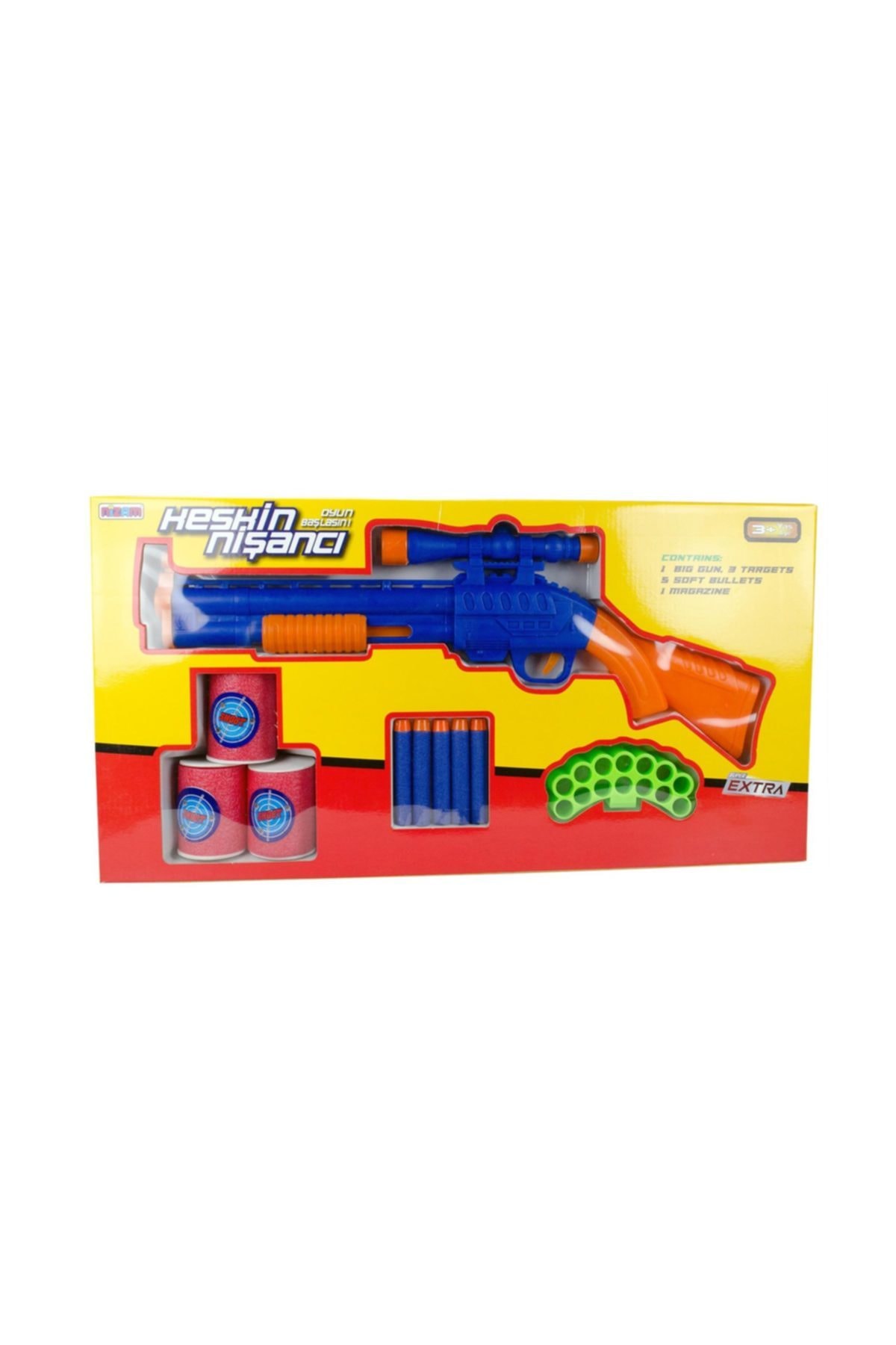 Nerf Style Keskin Nişancı Oyuncak Silah Seti